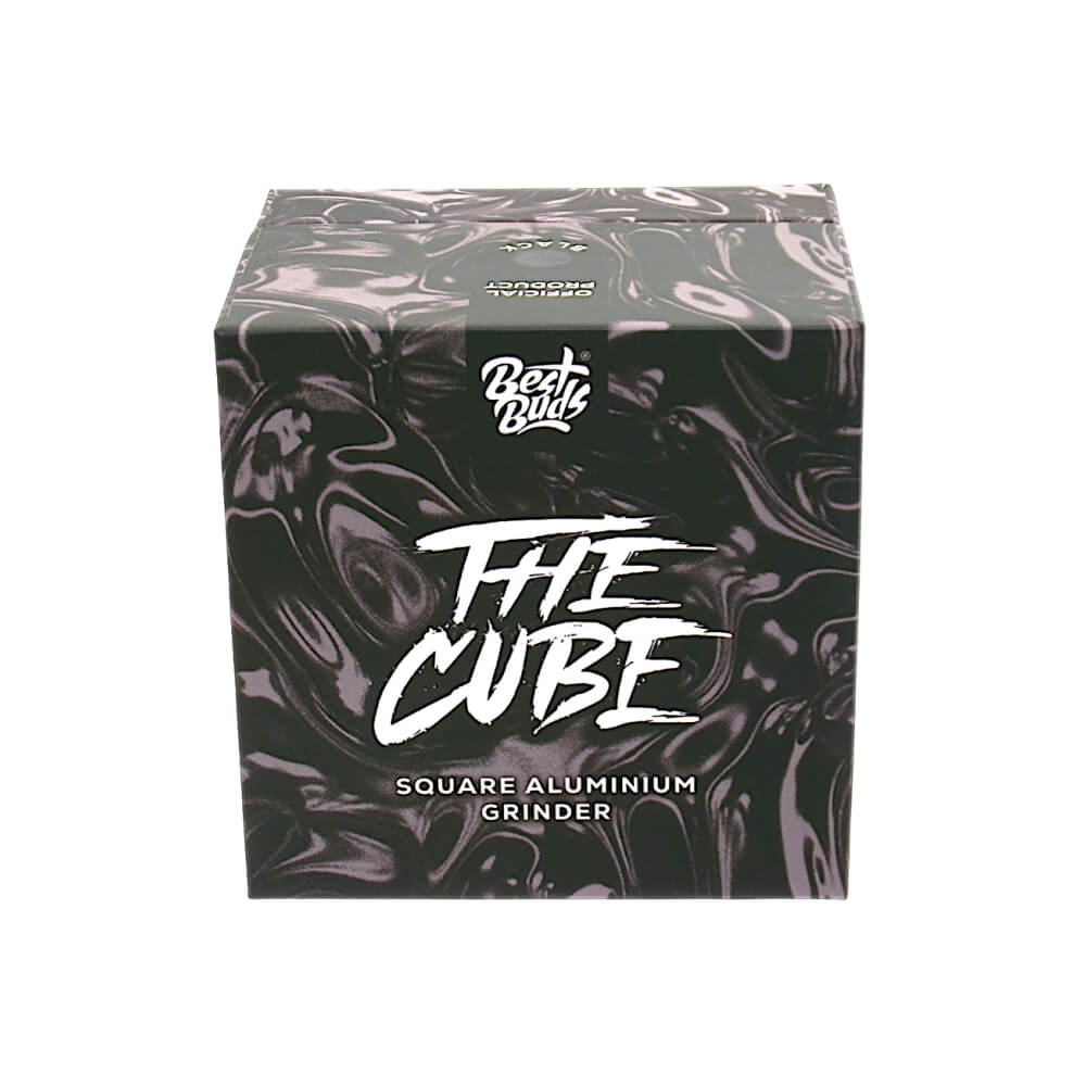 Best Buds The Cube Aluminium Grinder - Fluffy Herbs! – Herbalize Store UK