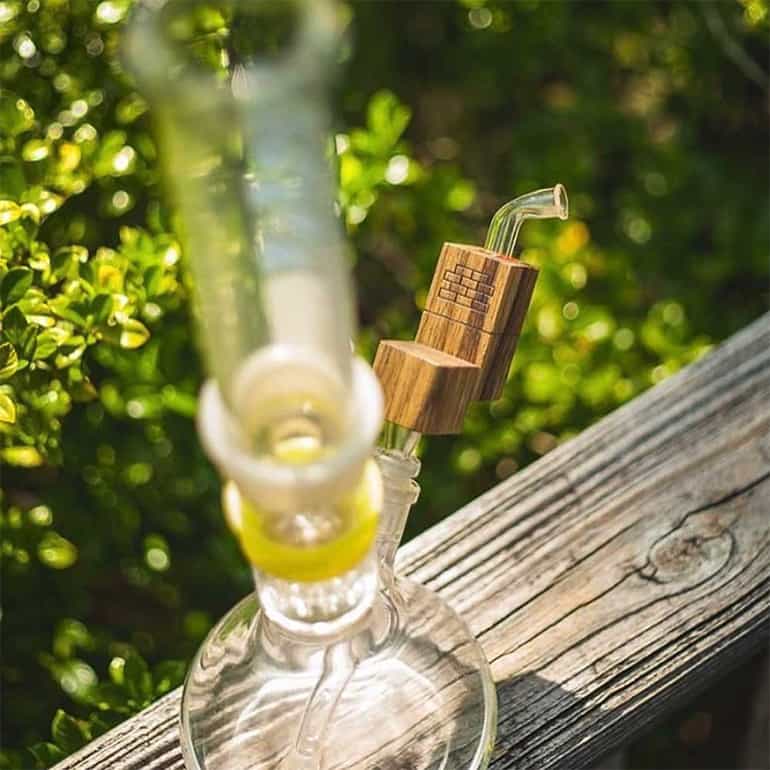 Sticky Brick Flip Brick Vaporizer - The Wooden Block Vape – Herbalize ...