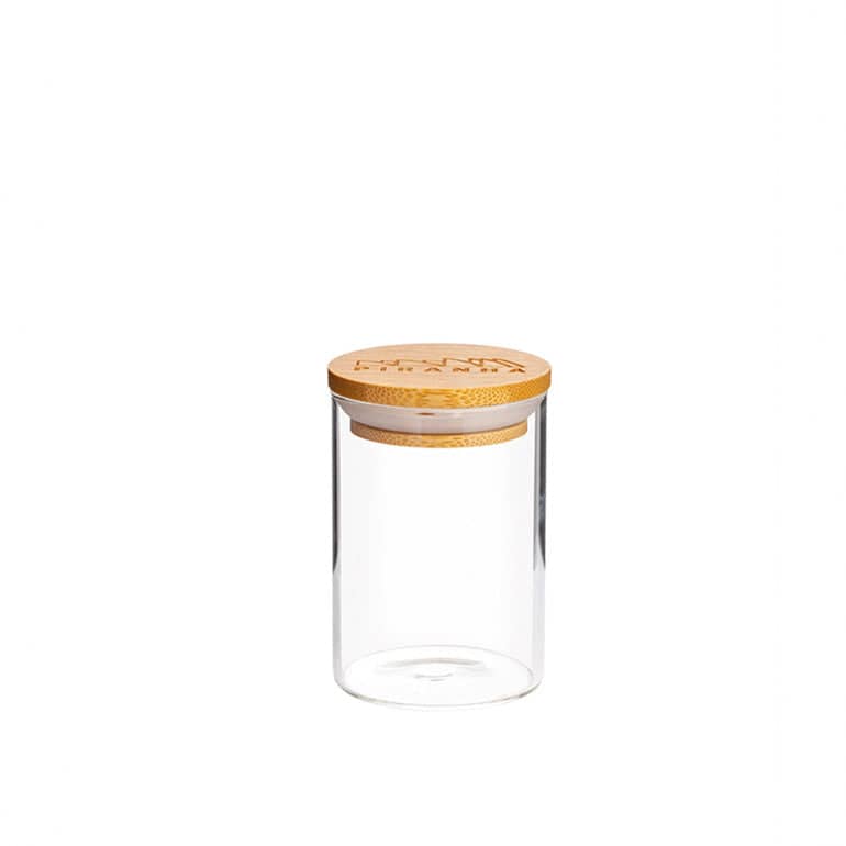 Piranha Stash Jars with Bamboo Lid | The Best Glass Jar for Herbs ...